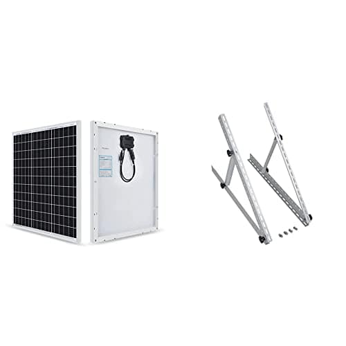 Renogy 50W 12V Eclipse Monocrystalline Portable Solar Panel: A ...